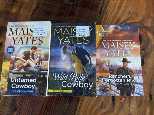 Maisey Yates Lot Of 3 Cowboy Romance PB Books Novels | eBay