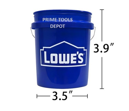 Home Depot Lowe's Ace Buc-ee's Menards - Mini Buckets 4 Lids Set-9 ...