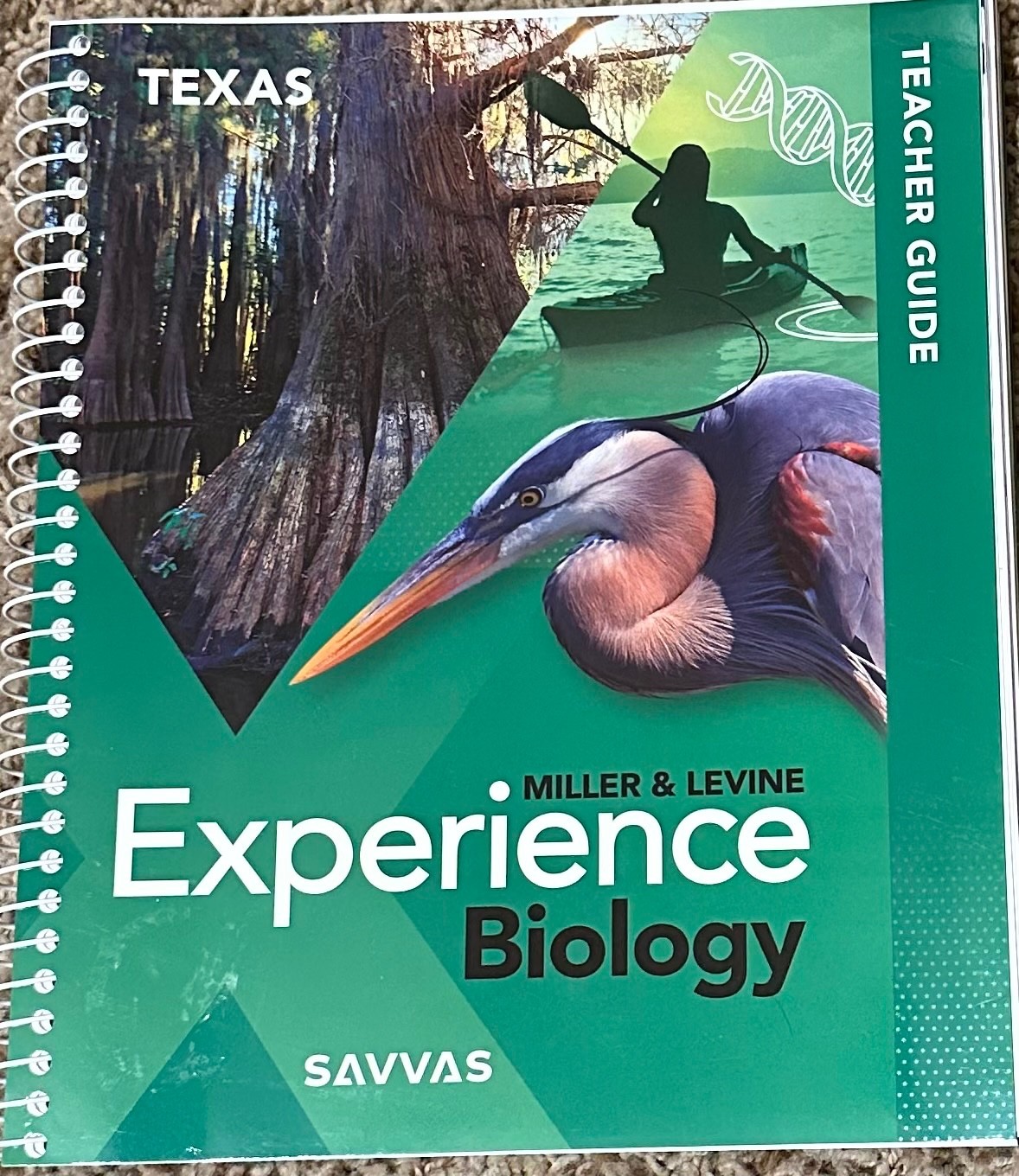 Experience Biology Texas Edition - Staple Bound by Kenneth R. Miller ...