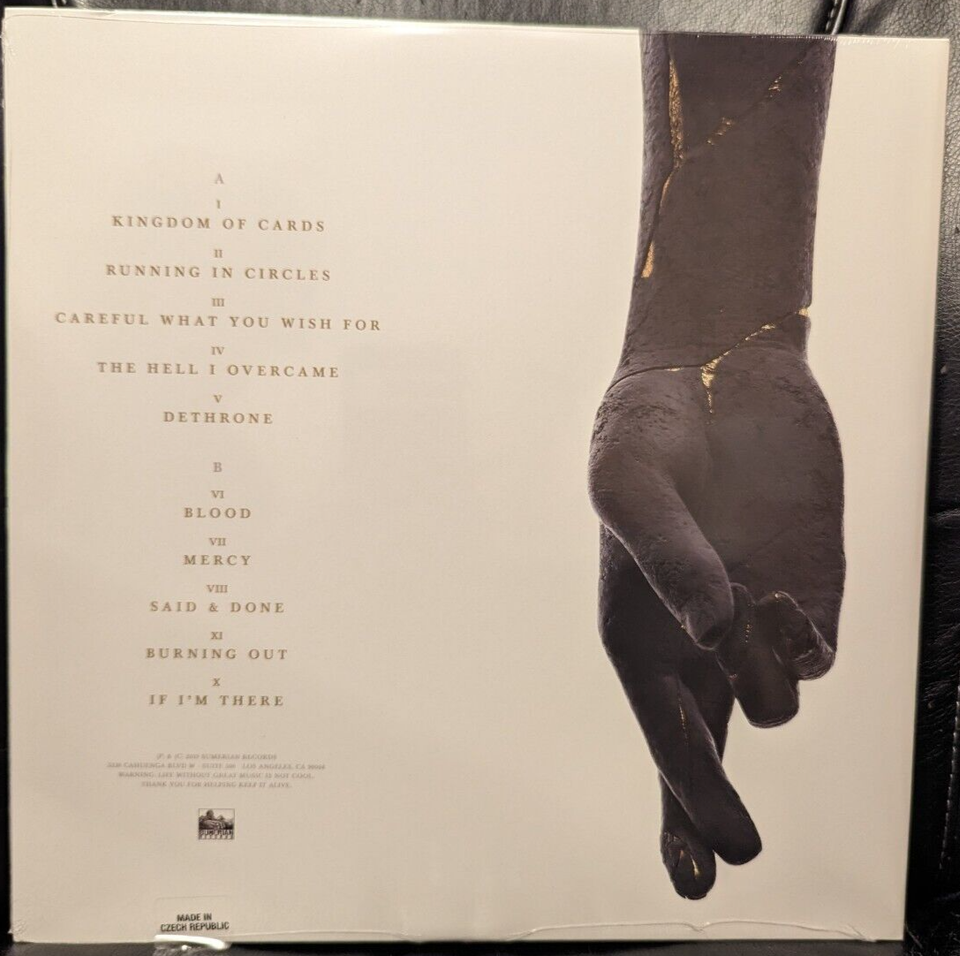 Bad Omens Finding God Before God Finds Me Gold Beer white black ...