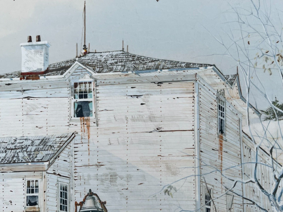 Frank M. Hamilton "After the Rains" Original Oil/ Masonite Painting ...