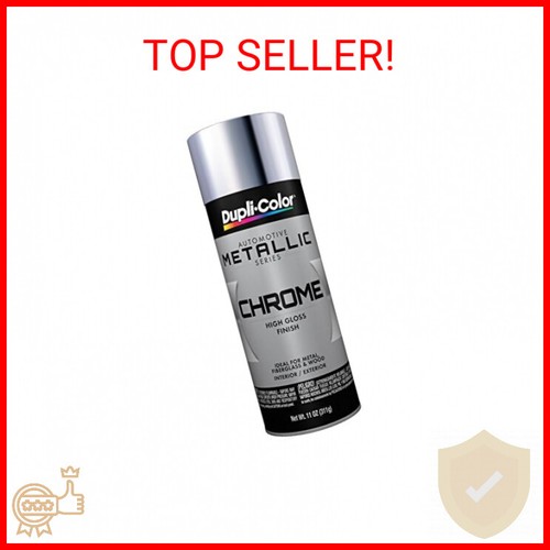 Dupli-Color ECS101007 Instant Enamel Metallic Automotive Paint – Chrome ...