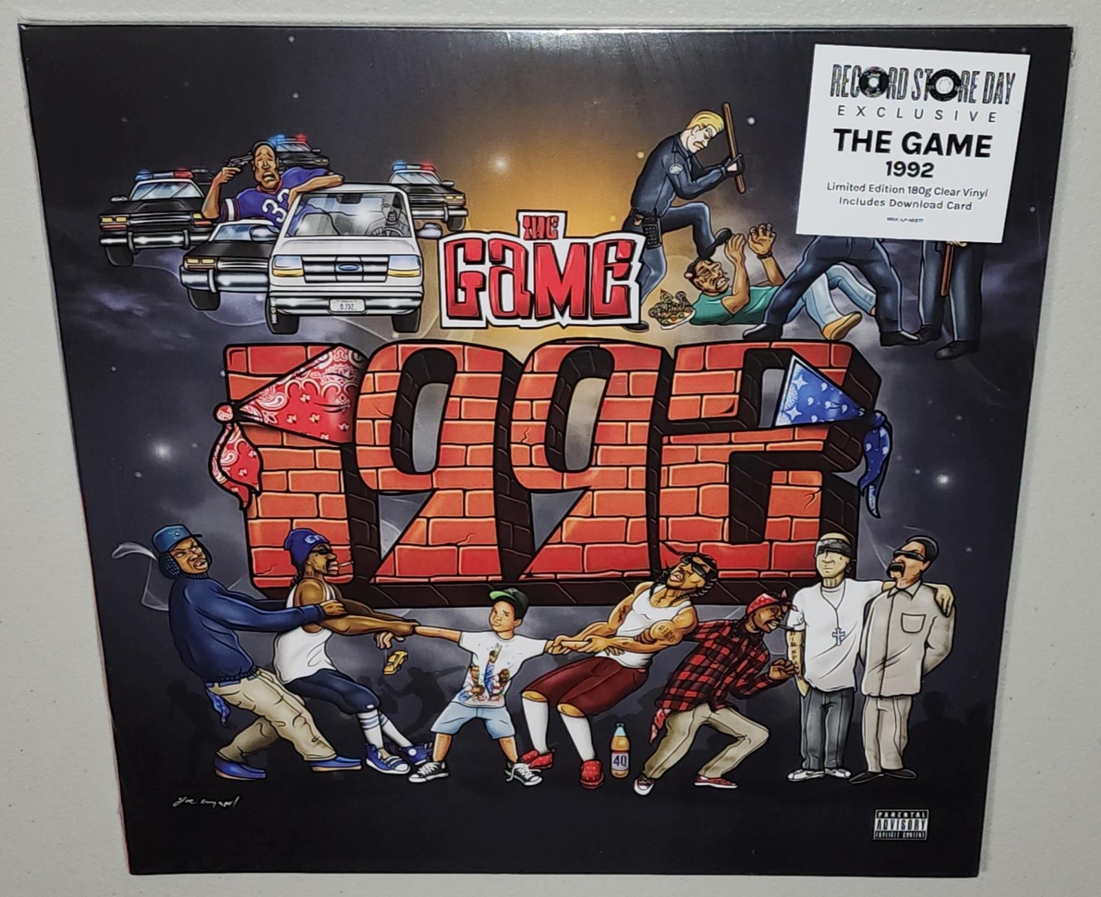 THE GAME BORN 2 RAP + 1992 (RSD) BRAND NEW SEALED COLOURED VINYL LP LOT ...