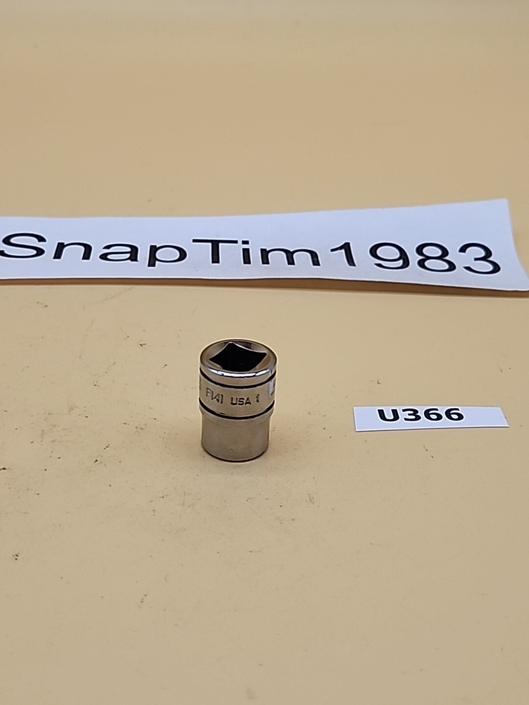 Snap On Tools 3/8" Drive SAE 7/16" 12-point Shallow Socket F141 | eBay