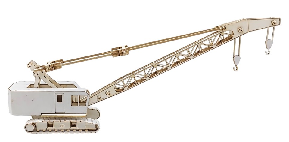 N/1:150 Scale Model Crawler Crane Kit Construction Equipment Miniature ...