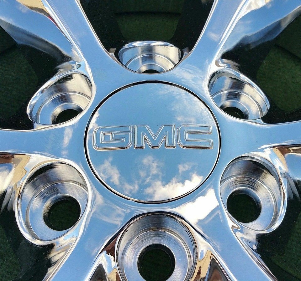NEW Escalade Wheel Chrome OEM Factory Style GM GMC Denali Yukon 22 ...