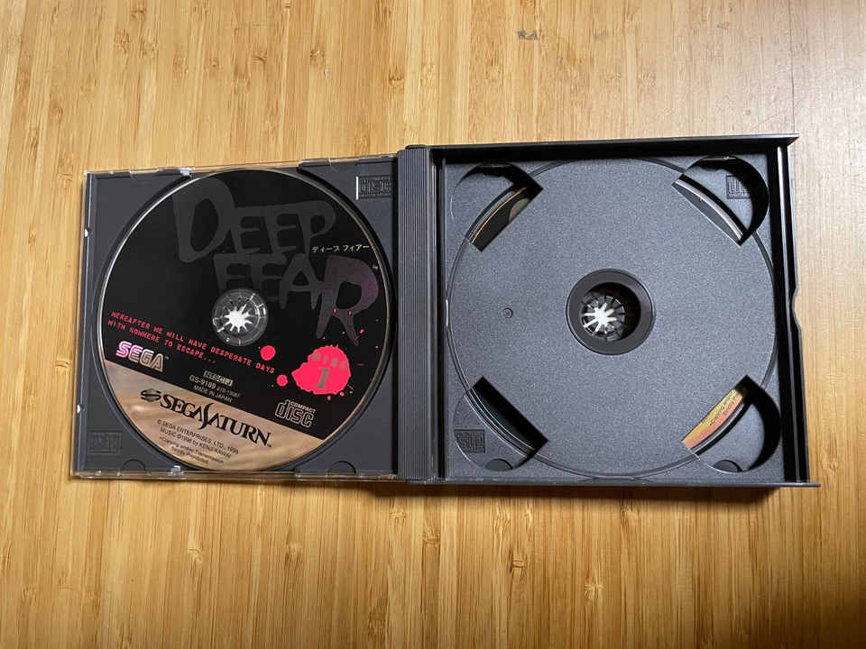 USED DEEP FEAR Sega Saturn Deep Fear SS JAPAN | eBay