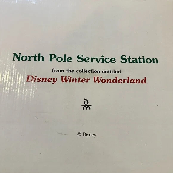 Disney Winter Wonderland North Pole Service Station | eBay