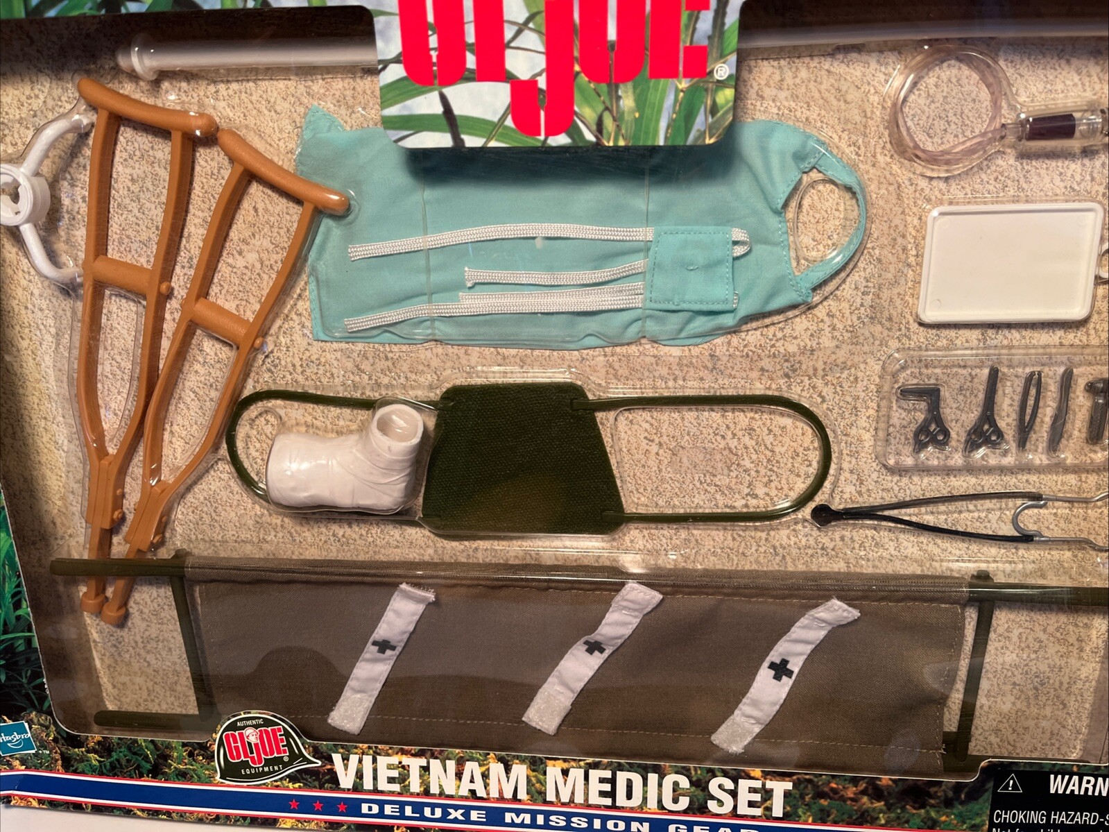 1999 Hasbro Gi Joe Vietnam Medic Set - Deluxe Mission Gear for sale ...