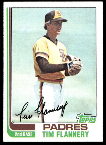 1982 Topps 249 Tim Flannery San Diego Padres Baseball Card | eBay