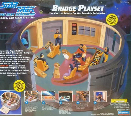 Star Trek The Next Generation Enterprise Bridge