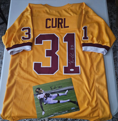 Kam Curl Washington Commanders Custom Autograph Jersey w/free Autograph ...