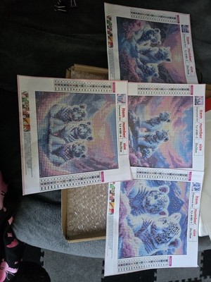 Diamond Art Kits With Accessories Bundle | eBay UK