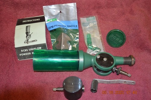 RCBS -- Uniflow -- Powder Measure --- COMBO | eBay