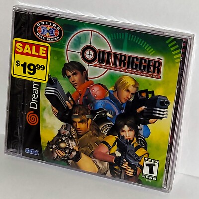 Outtrigger (Sega Dreamcast, 2001) BRAND NEW FACTORY SEALED! VERY RARE ...