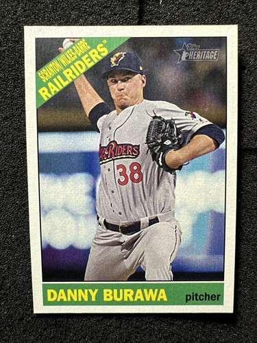 DANNY BURAWA #80 2015 Topps Heritage Minor League Edition QTY Rookie ...