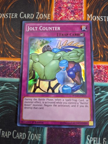 Yu-Gi-Oh! TCG Jolt Counter WSUP-EN015 Super Rare 1st Edition Near Mint ...