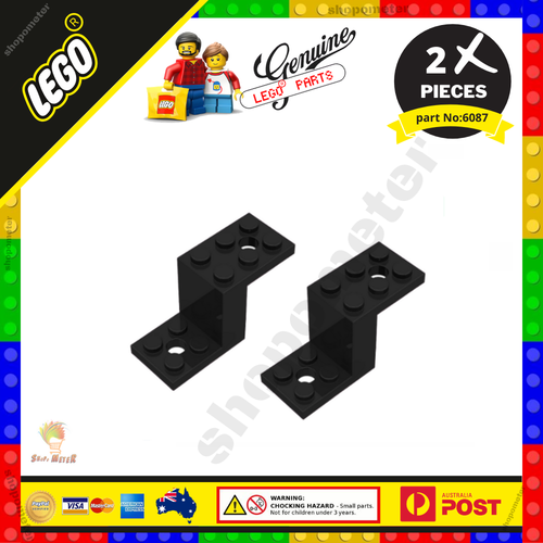 2x LEGO® Bracket 5 x 2 x 1 1/3 with 2 Holes 6087 | eBay