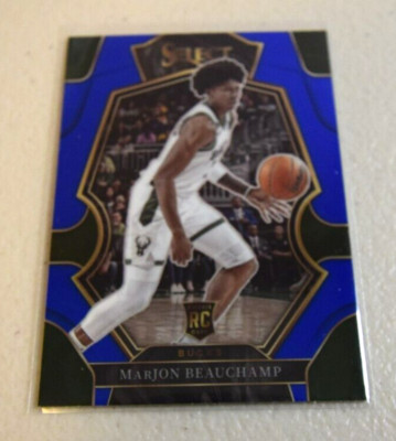 2022-23 Panini Select Premier Level Blue MarJon Beauchamp Silver #179 ...
