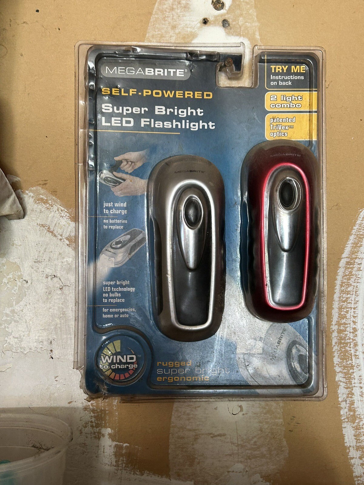 Megabrite Self Powered Super Bright LED Flashlights | eBay