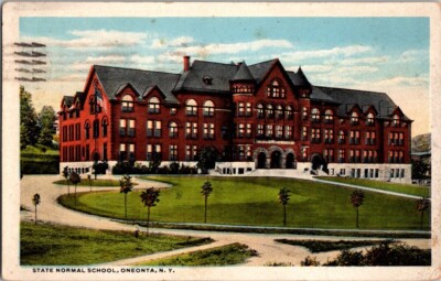 New York NY Oneonta State Normal School 1916 Vintage Postcard | eBay