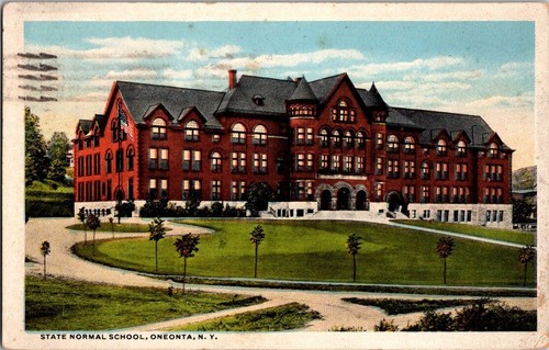 New York NY Oneonta State Normal School 1916 Vintage Postcard | eBay