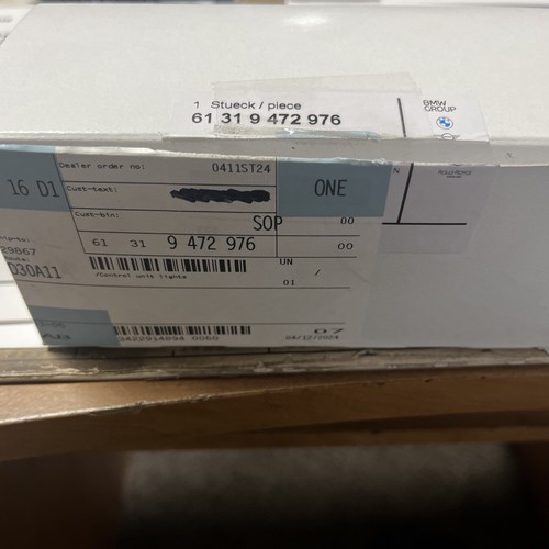 Genuine OEM Headlight Switch for BMW 61319472976 | eBay