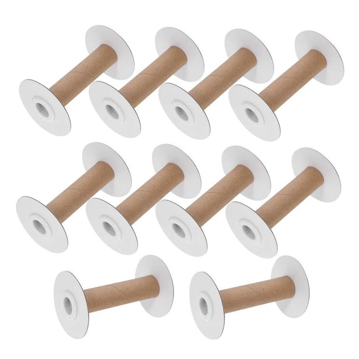 Empty Paper Spools PandaHall Empty Thread Spools, 20 Pieces, Removable