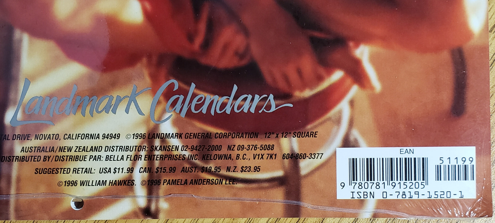 PAMELA LEE ANDERSON & CLAUDIA SCHIFFER CALENDARS 1997 - SEALED - LOT OF ...