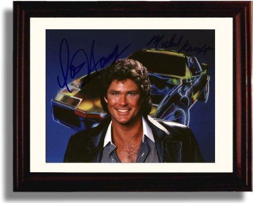 16x20 Framed Knight Rider Autograph Promo Print - David Hasselhoff | eBay