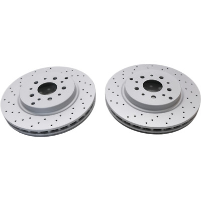 NEW 228411 Rear Brake Rotor Set for Maserati Granturismo Quattroporte ...
