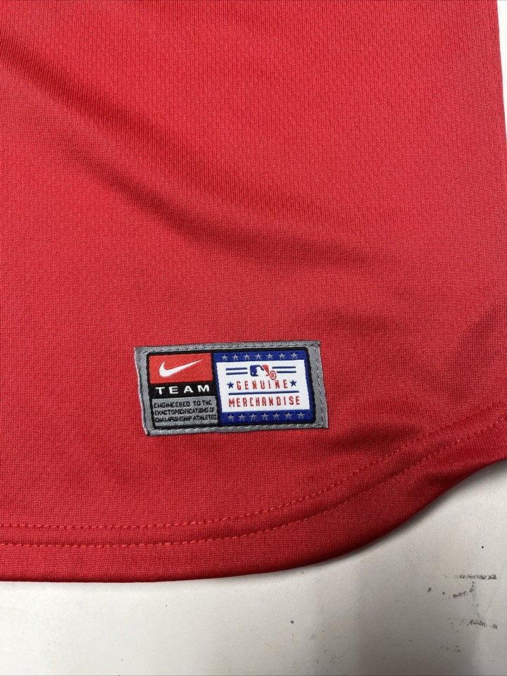 VTG Nike Philadelphia Phillies Chase Utley #26 Red Jersey Youth Size M ...