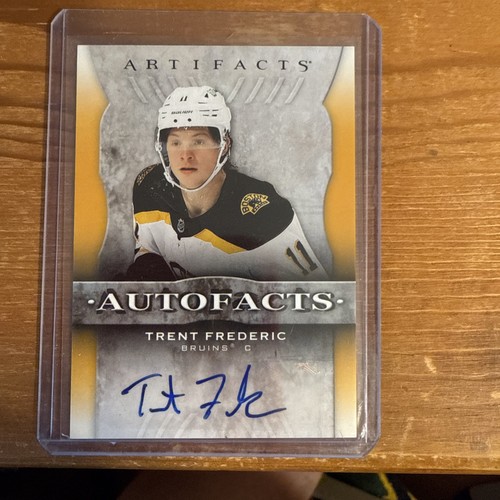 trent frederic 2021-22 upper deck artifacts auto Autofacts | eBay