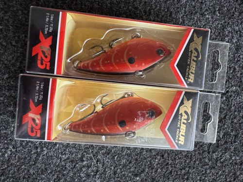 Fishing Lures Crankbaits Xcalibur Lot- XR25,XR50,XR75 Rayburn Red ...