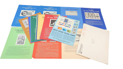 39 Vintage USPS "Post On Bulletin Board" Stamp Posters 1970-1971 Lot ...