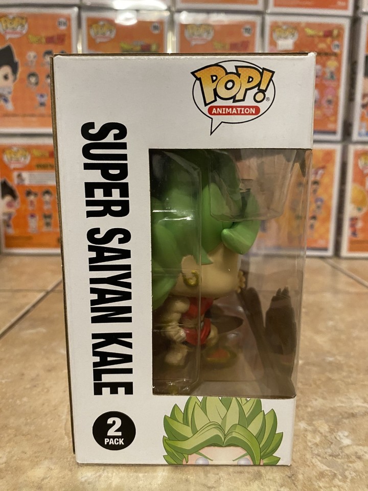 Funko Pop! Animation: Dragon Ball Super - SS Kale & SS Caulifla 2 Pack ...