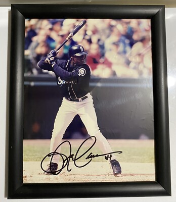 Mike Cameron #44 Autographed Picture Seattle Mariners | eBay
