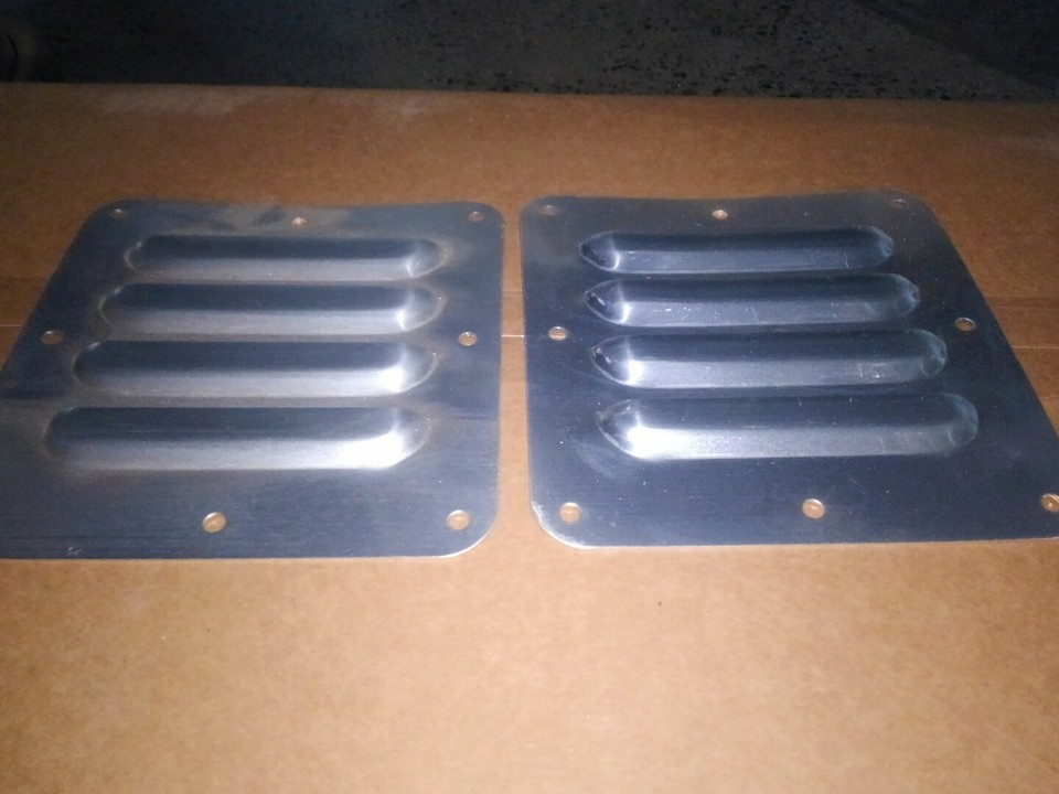 "5"" Louvered Aluminum Bolt-on Panel Kit Mini Panels Jeep Rodlouvers ...