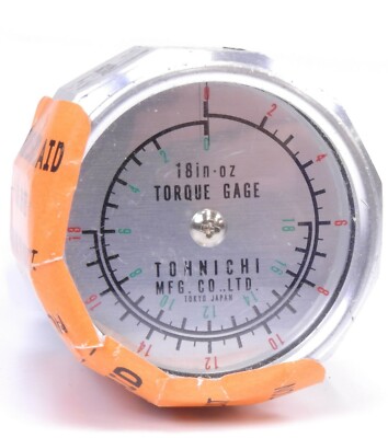 Inspection Gauges - Tohnichi Torque Gauge