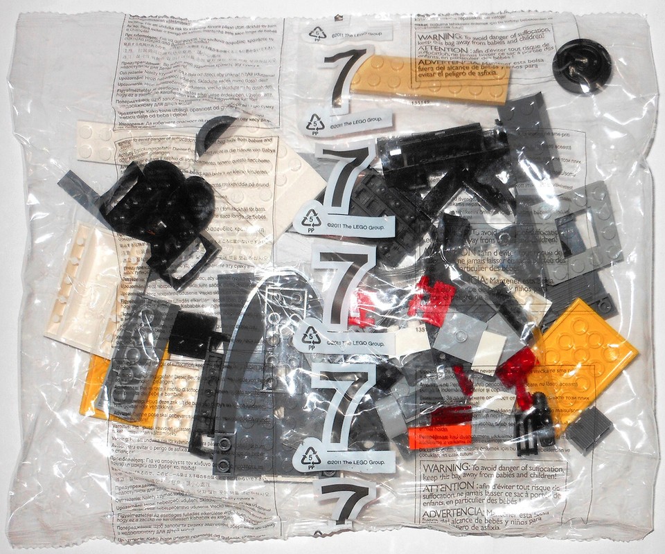 LEGO 60051 High-Speed Passenger Train: ALL NUMBERED BAGS, NEW/SEALED ...