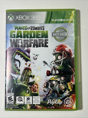 Plants Vs Zombies: Garden Warfare (Xbox 360) Platinum Hits Case & Disc ...