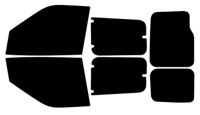 Window Tint For Dodge Promaster City Cargo 15-23 Precut Nano Ceramic ...