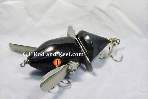 Mini Baby Spitzer 5 Midnight Black, Musky Safari Tackle Company | eBay