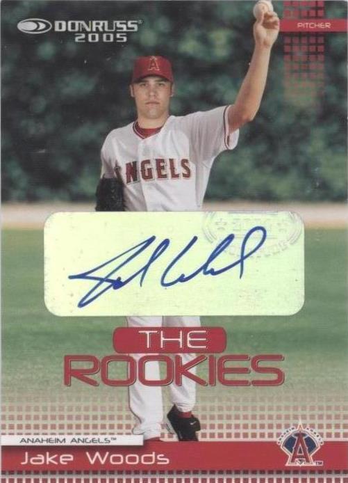 2005 Donruss - The Rookies 2004 Jake Woods #24 Autographs (AU) for sale ...