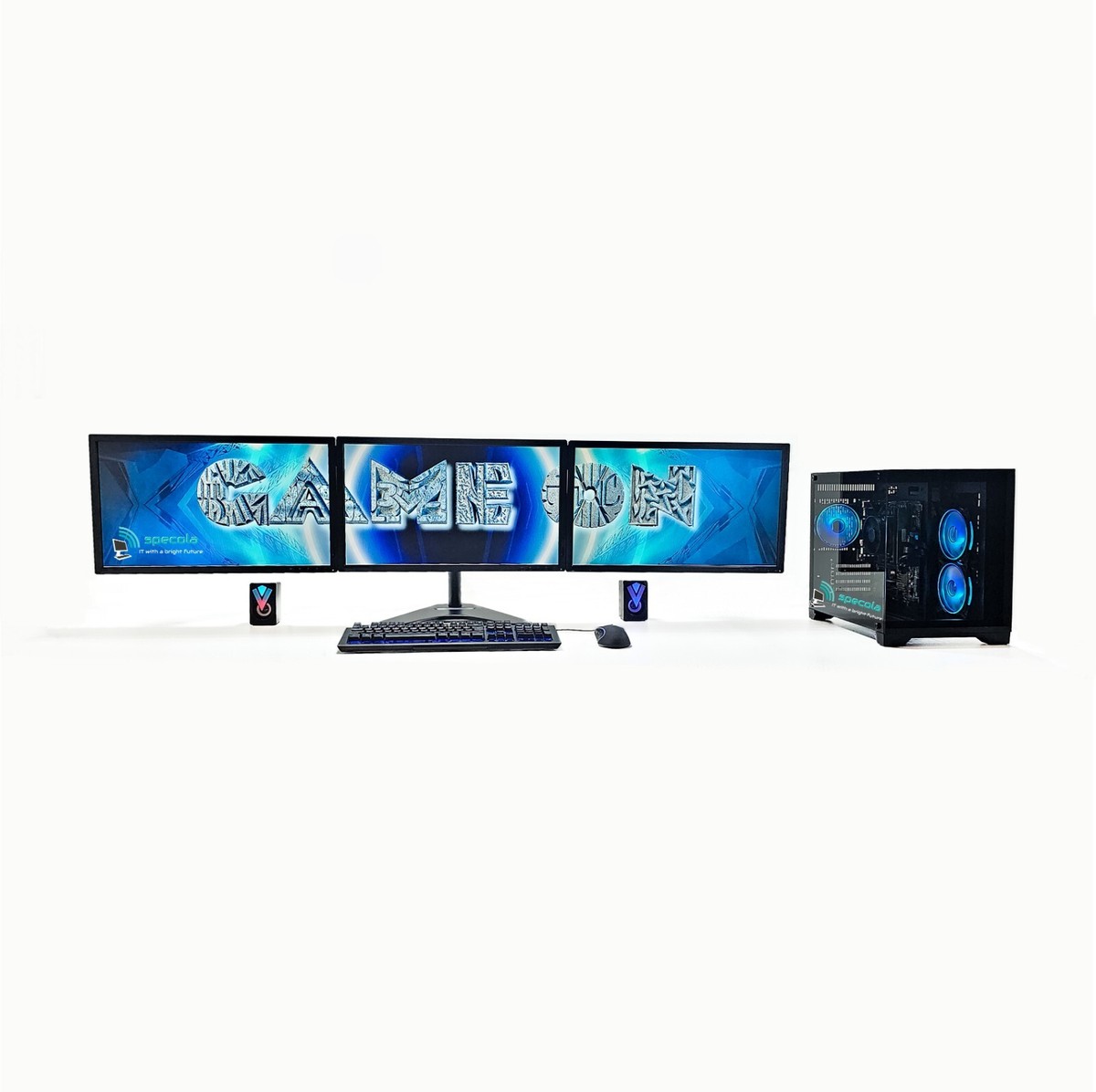 Triple Monitor Gaming Setup