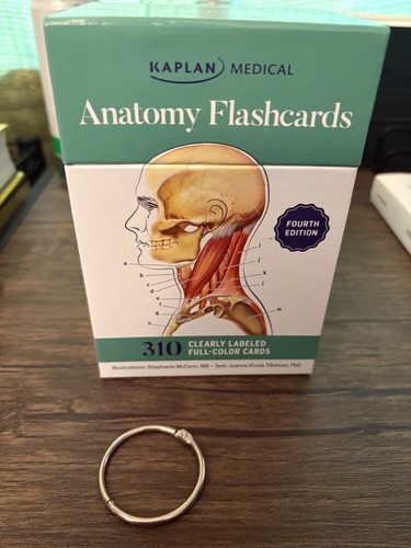 Kaplan Medical Anatomy Flashcards - Fourth Edition | eBay