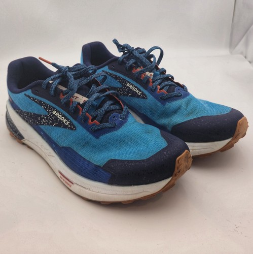 Brooks Catamount 2 Mens 13 Peacoat Atomic Blue Trail Running Shoes ...
