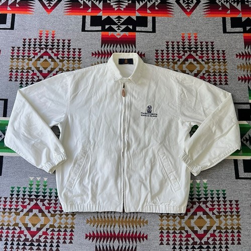Vintage Ritz Carlton Amelia Island Jacket Men’s Large Zip Harrington ...