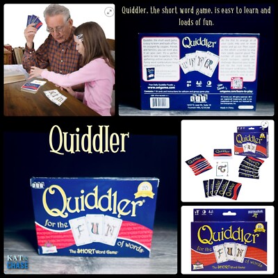 New Quiddler Card Game - For The Fun Of Words The Short Word Game ...