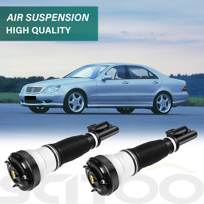 2 Front Air Suspension Struts For Mercedes-Benz W220 S320 S430 S500 ...